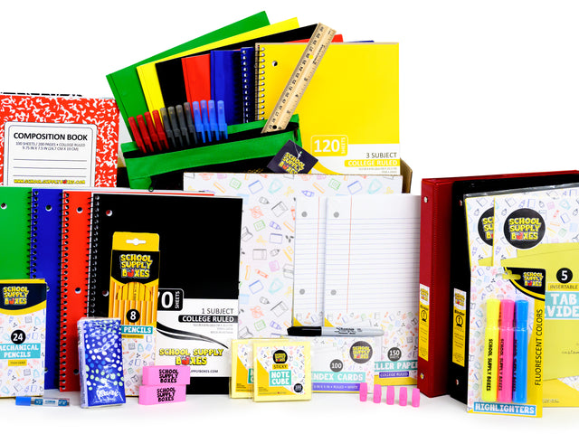 One Stop Shop for Your School Supplies Needs - School Supply Boxes