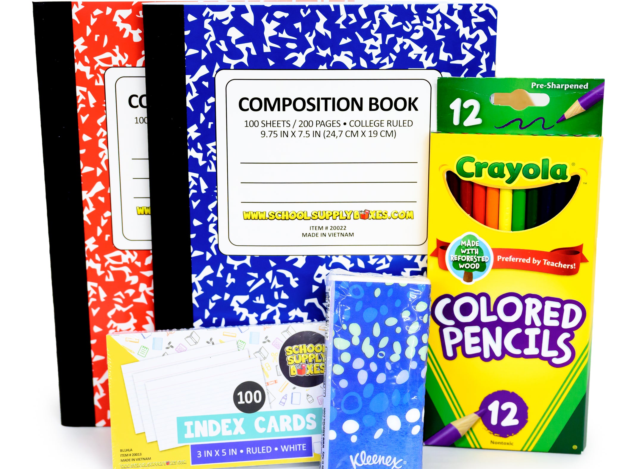 Ventanilla única para sus necesidades de útiles escolares: cajas de ...