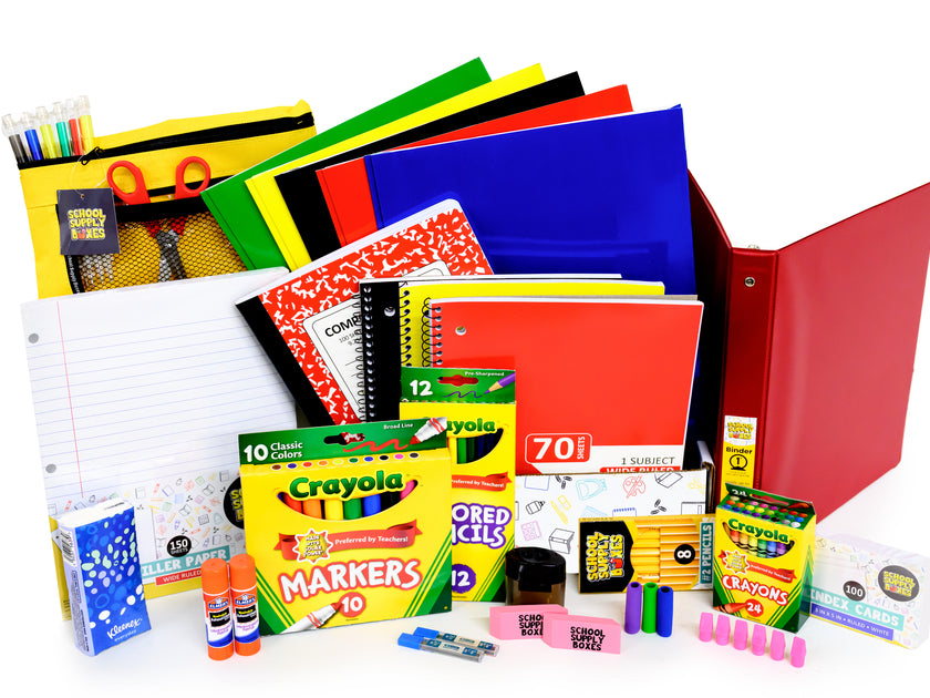 Útiles escolares primarias - Cajas de útiles escolares – School Supply ...