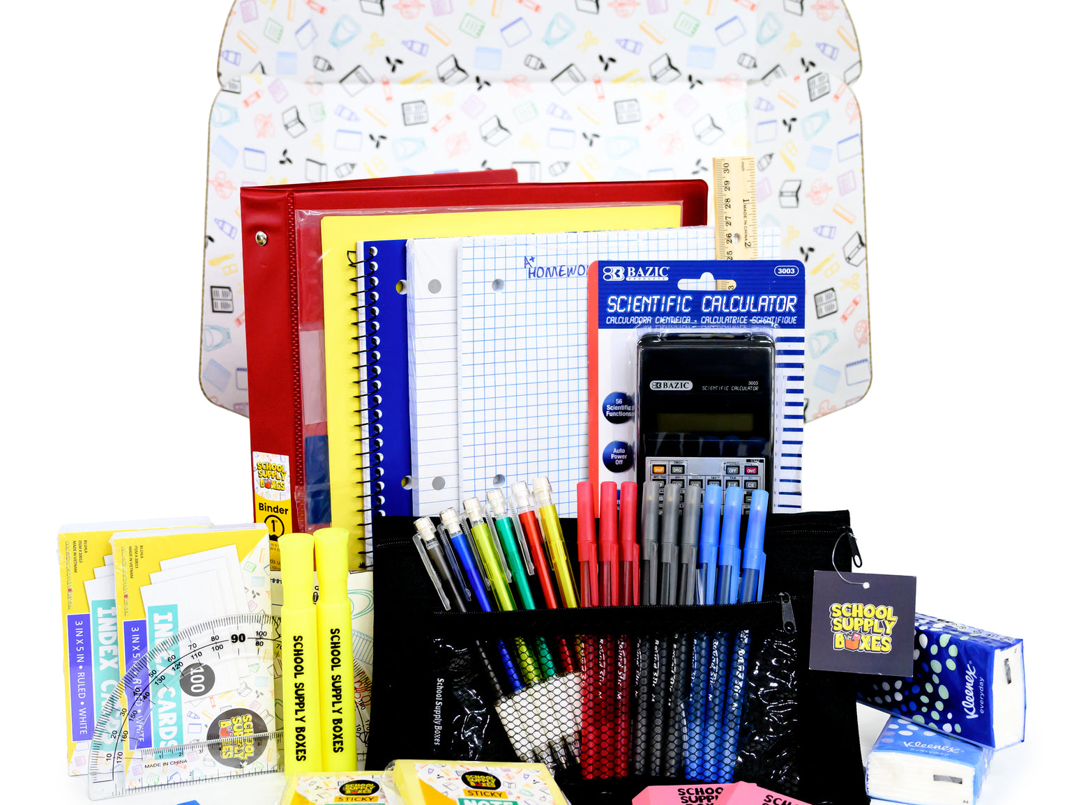 Elementary School Supplies - School Supply Boxes