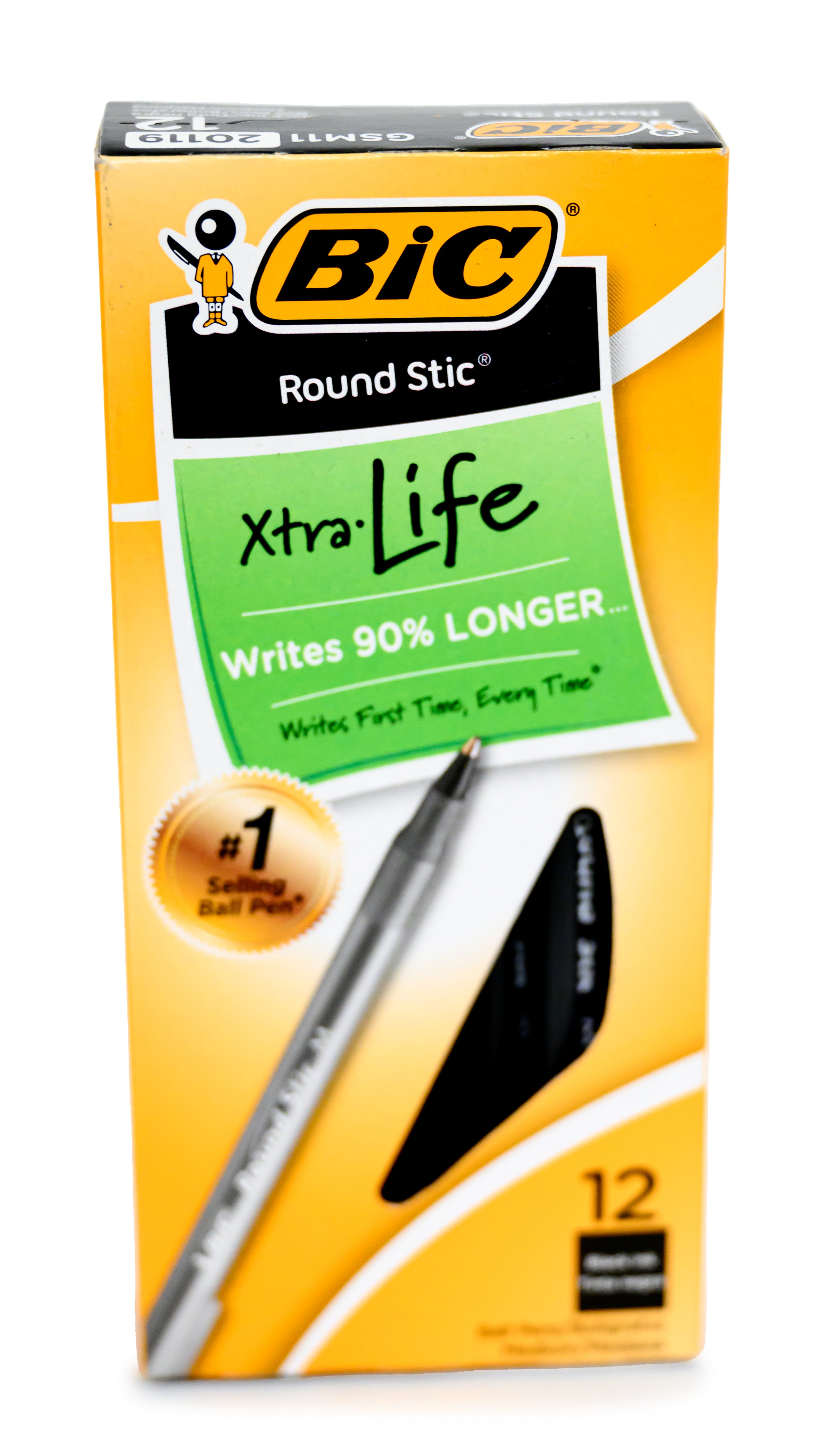 12pk Black BIC Pens - School Supply Boxes