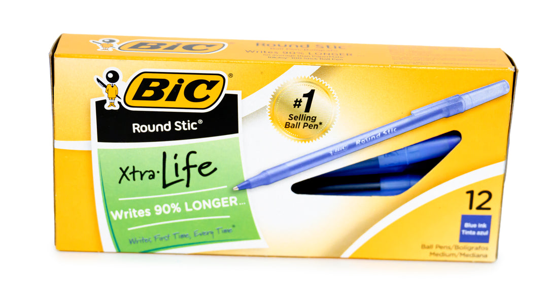 12pk Blue BIC Pens - School Supply Boxes
