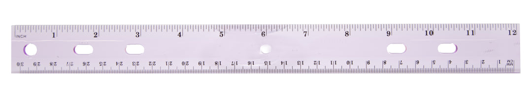 Plastic 12 Inch Ruler - School Supply Boxes