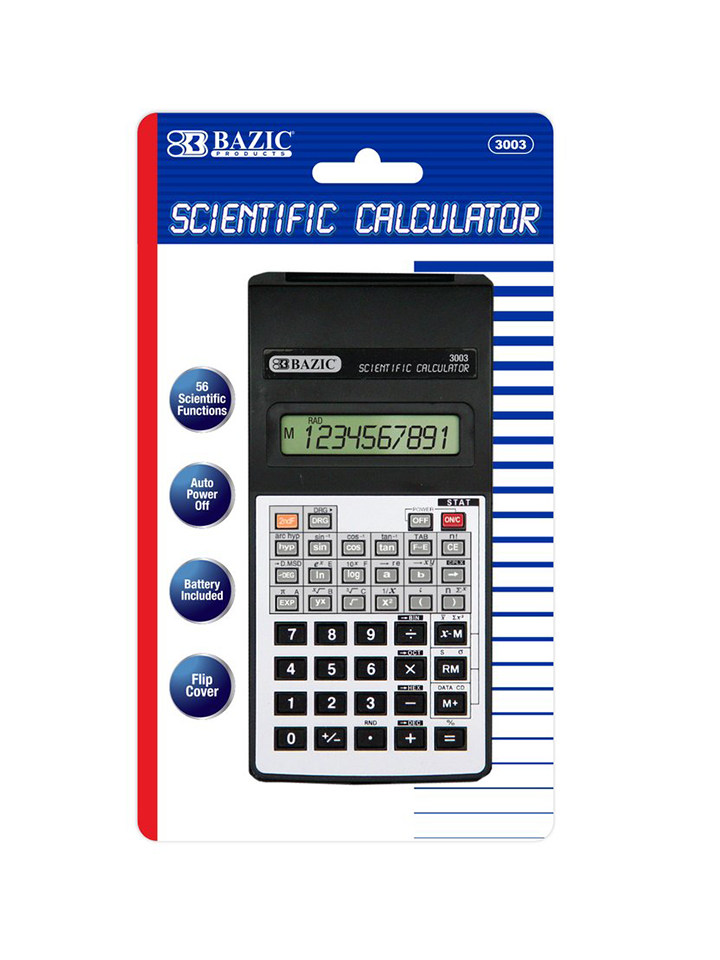 Bazic Scientific Calculator — School Supply Boxes